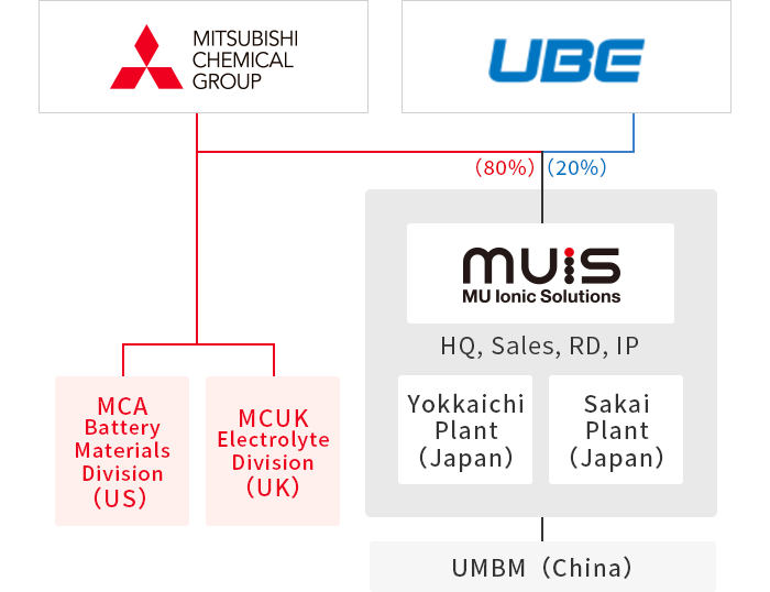 Corporate information | MU Ionic Solutions Corporation (MUIS)